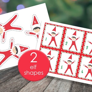Christmas Game Printable - Elf Christmas Game - Kids Christmas Game ...