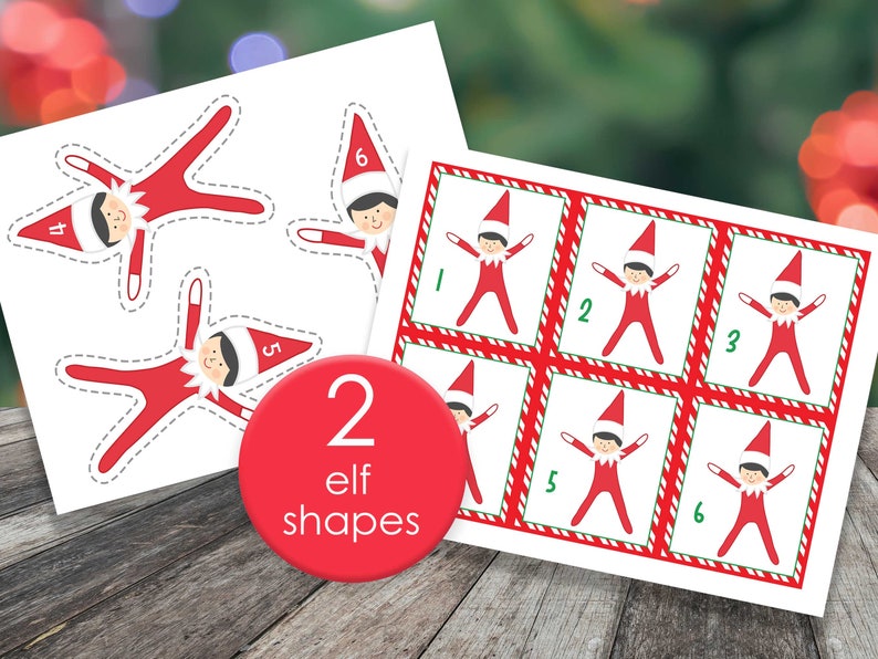 Christmas Game Printable - Elf Christmas Game - Kids Christmas Game ...