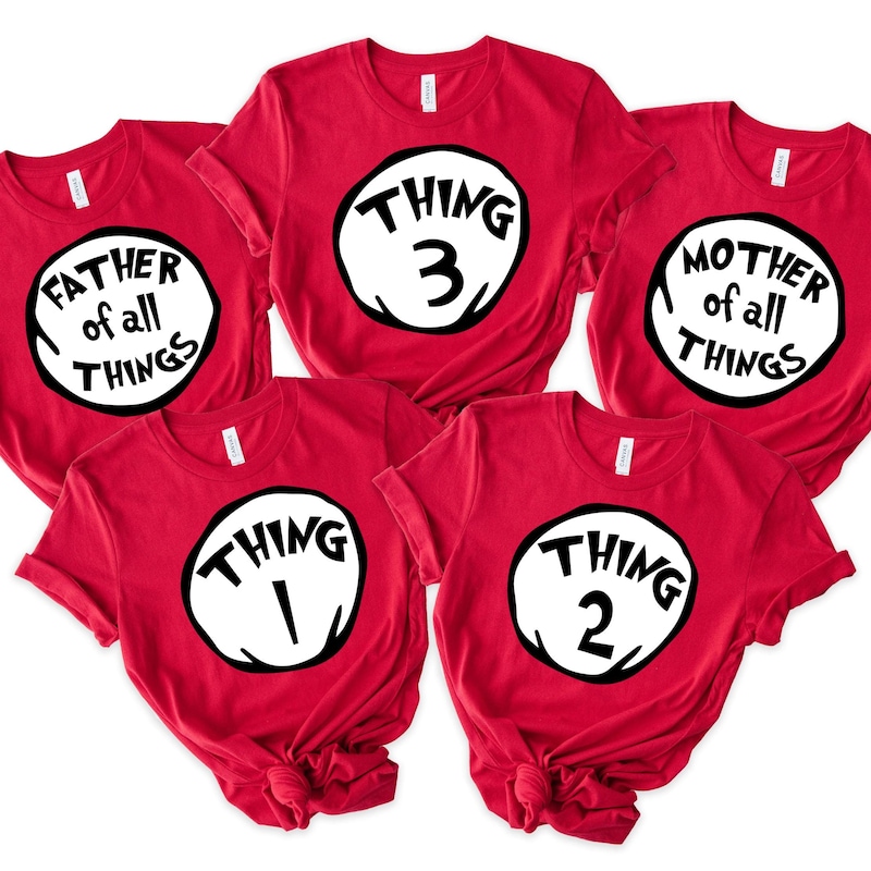 Thing 1 2 3 - Etsy