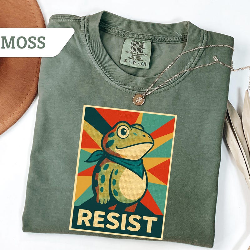 Resist Portland Frog Hat - Etsy