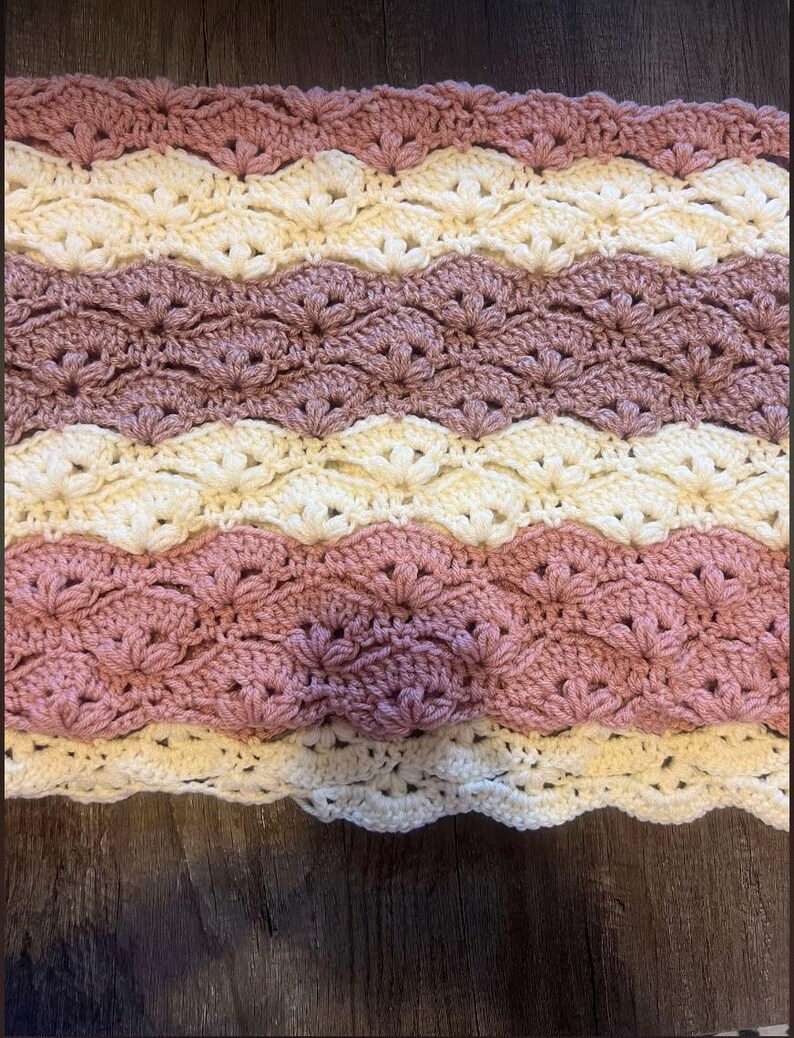 Little Flowers Crochet Blanket - Etsy