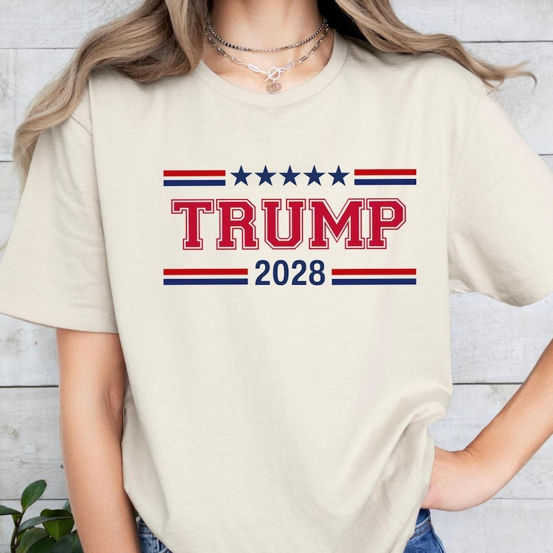 Trump 2028 Shirt - Etsy