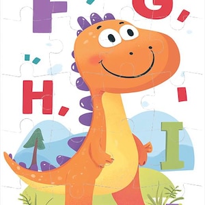 Educational ABC Jigsaw Puzzle for Kids – Fun Alphabet Learning for Ages ...