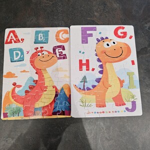 Educational ABC Jigsaw Puzzle for Kids – Fun Alphabet Learning for Ages ...