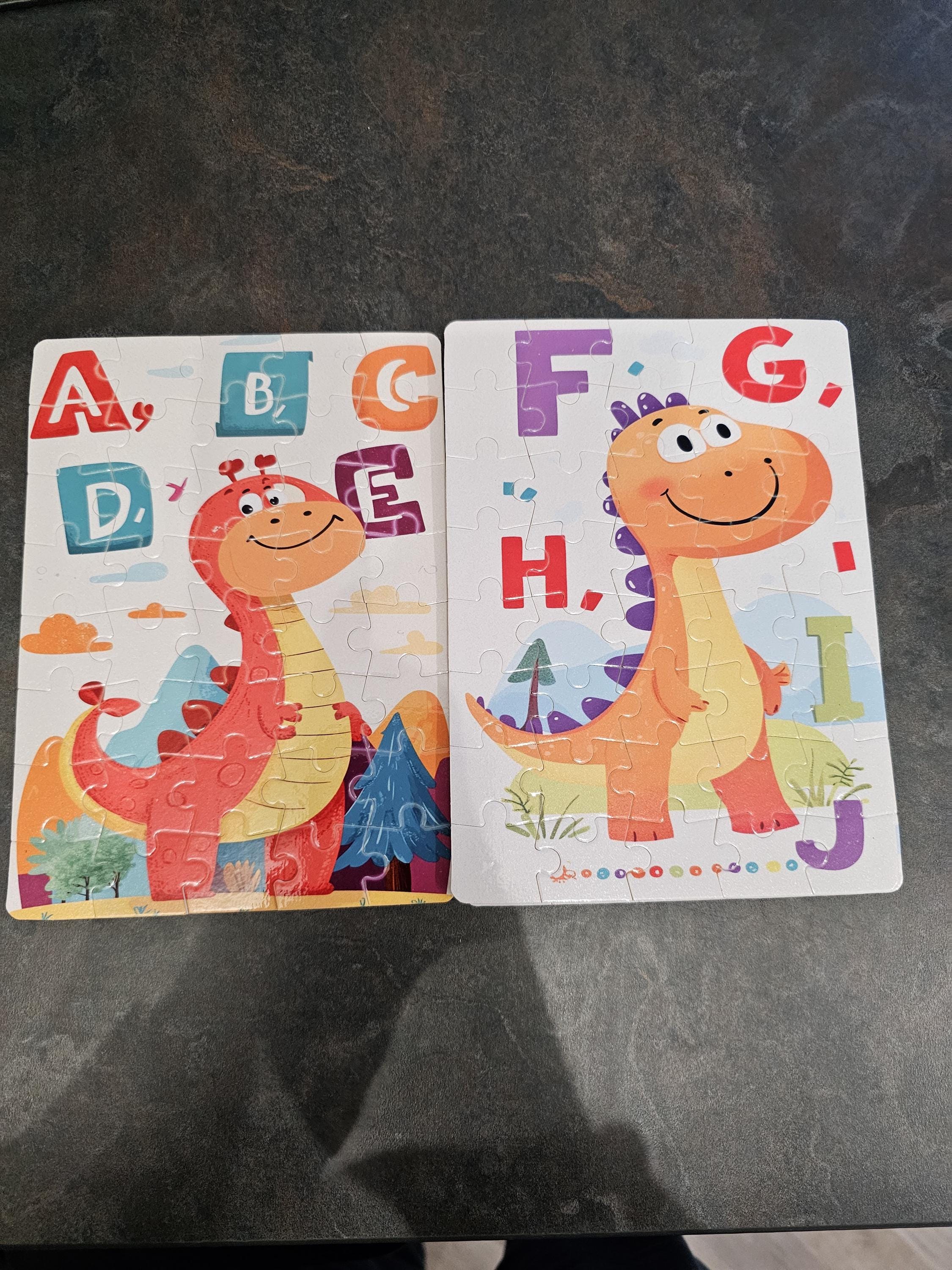 Educational ABC Jigsaw Puzzle for Kids – Fun Alphabet Learning for Ages ...