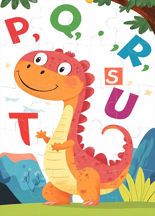 Educational ABC Jigsaw Puzzle for Kids – Fun Alphabet Learning for Ages ...