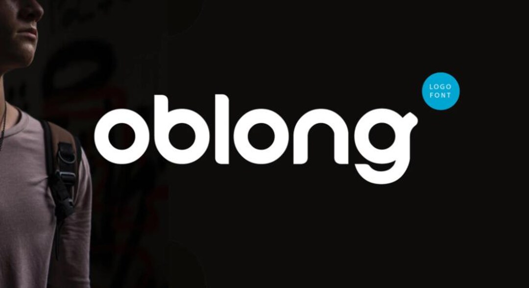 Oblong Futuristic Sans Serif Font for Logos & Headlines - Etsy