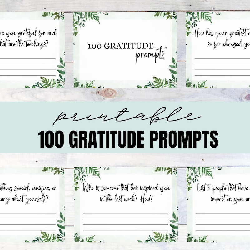 Gratitude Journal - Etsy