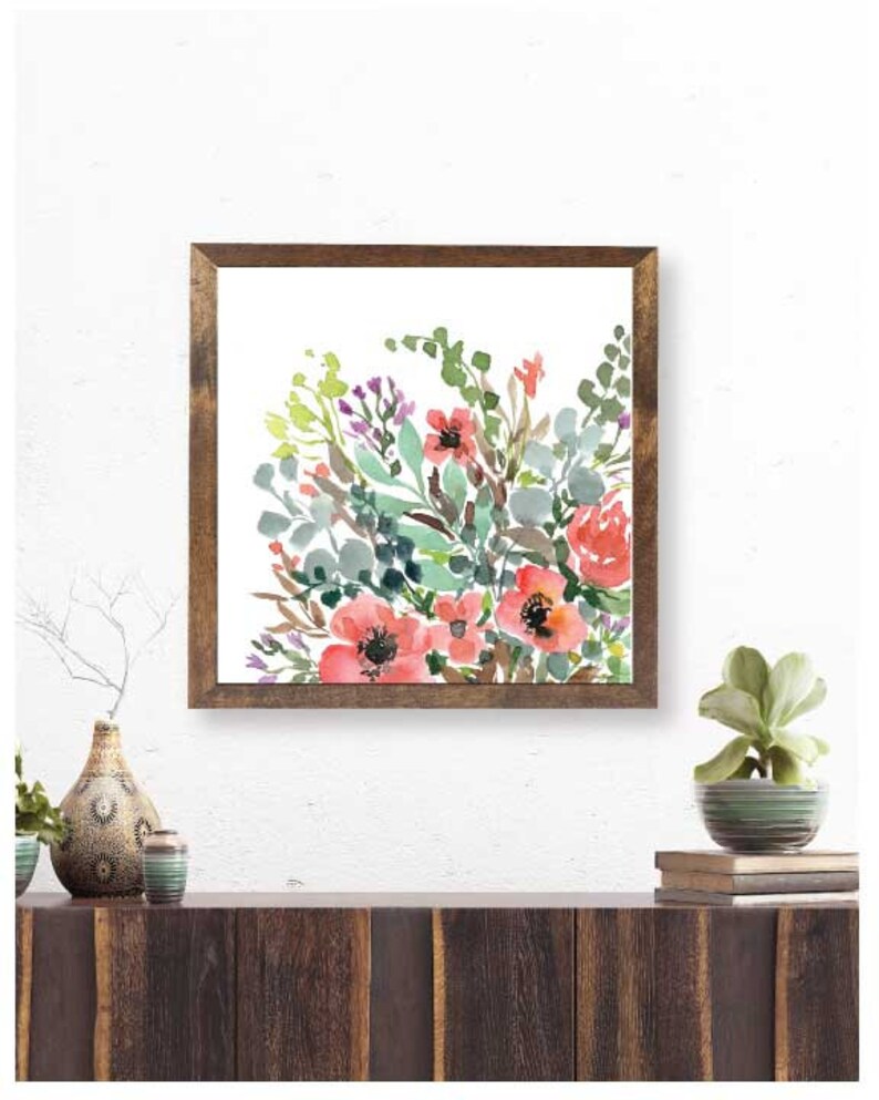 Floral Wall Art/ Botanical Decor/ BOHO Decor/ Boho Chic Decor/ | Etsy