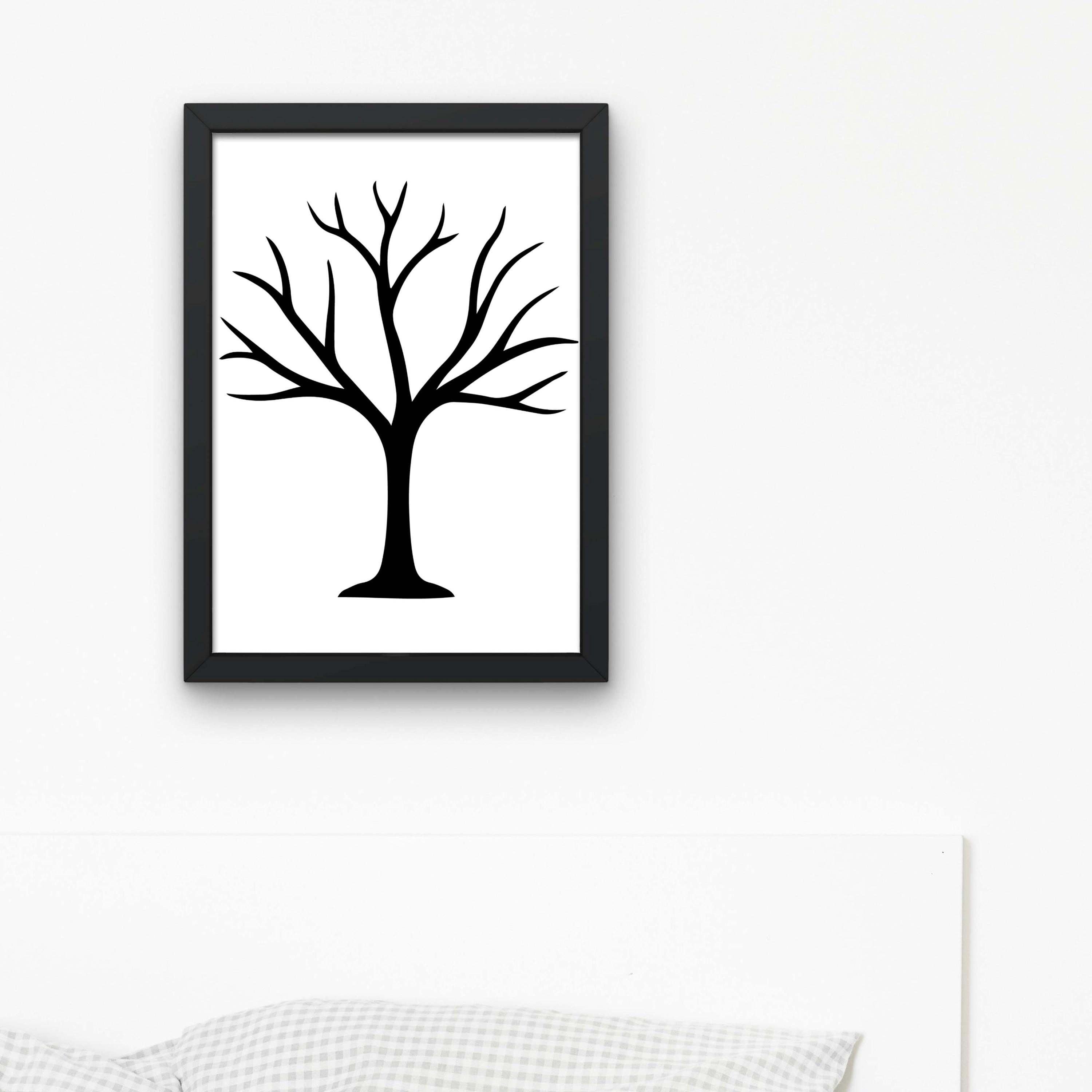 Bare Tree Svg Bundle, Bare Tree Png Bundle, Forest Tree Silhouette ...