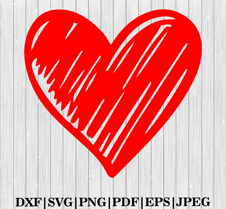 Red Hearts Vector Graphics Bundle, Valentine's Day Clip Art (SVG, PNG ...