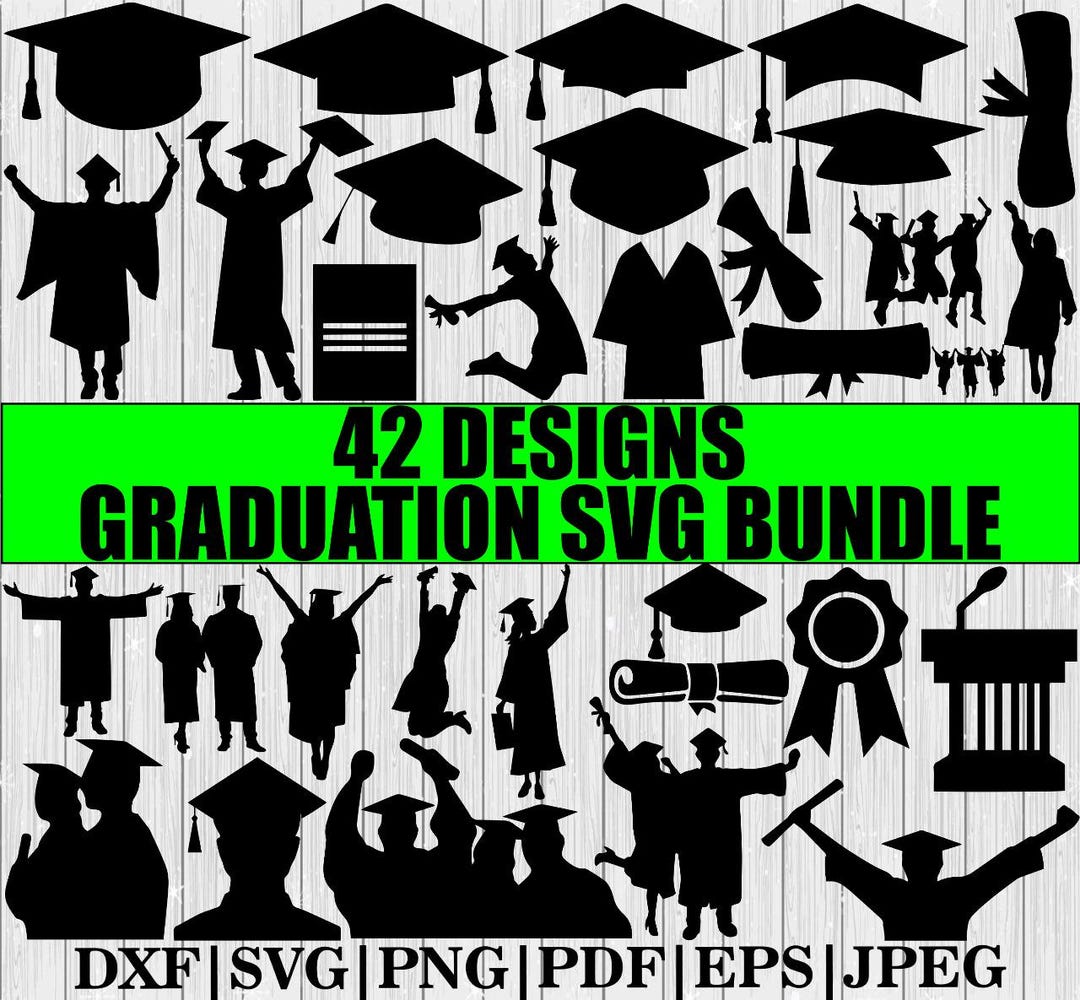 Graduation Svg Bundle, Graduation Clipart, Graduation Png, Graduation ...