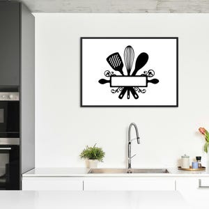 Kitchen Monogram Svg Bundle, Baking Monogram Svg, Cooking Monogram Svg ...