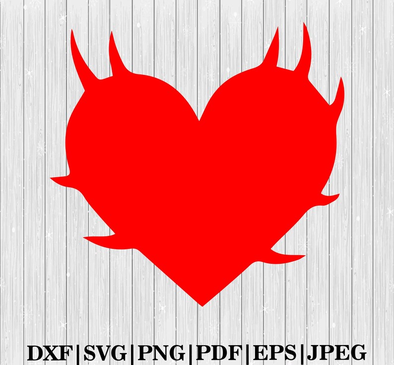 Red Hearts Vector Graphics Bundle, Valentine's Day Clip Art (SVG, PNG ...