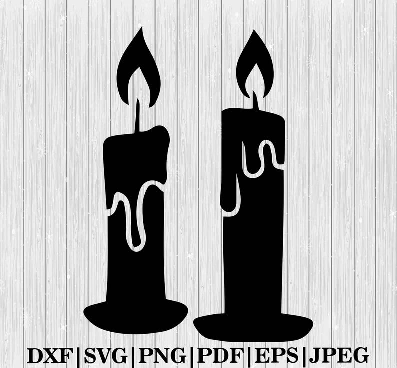 Candle Svg Bundle, Candle Png Bundle, Candle Clipart, Candle Cut Files ...