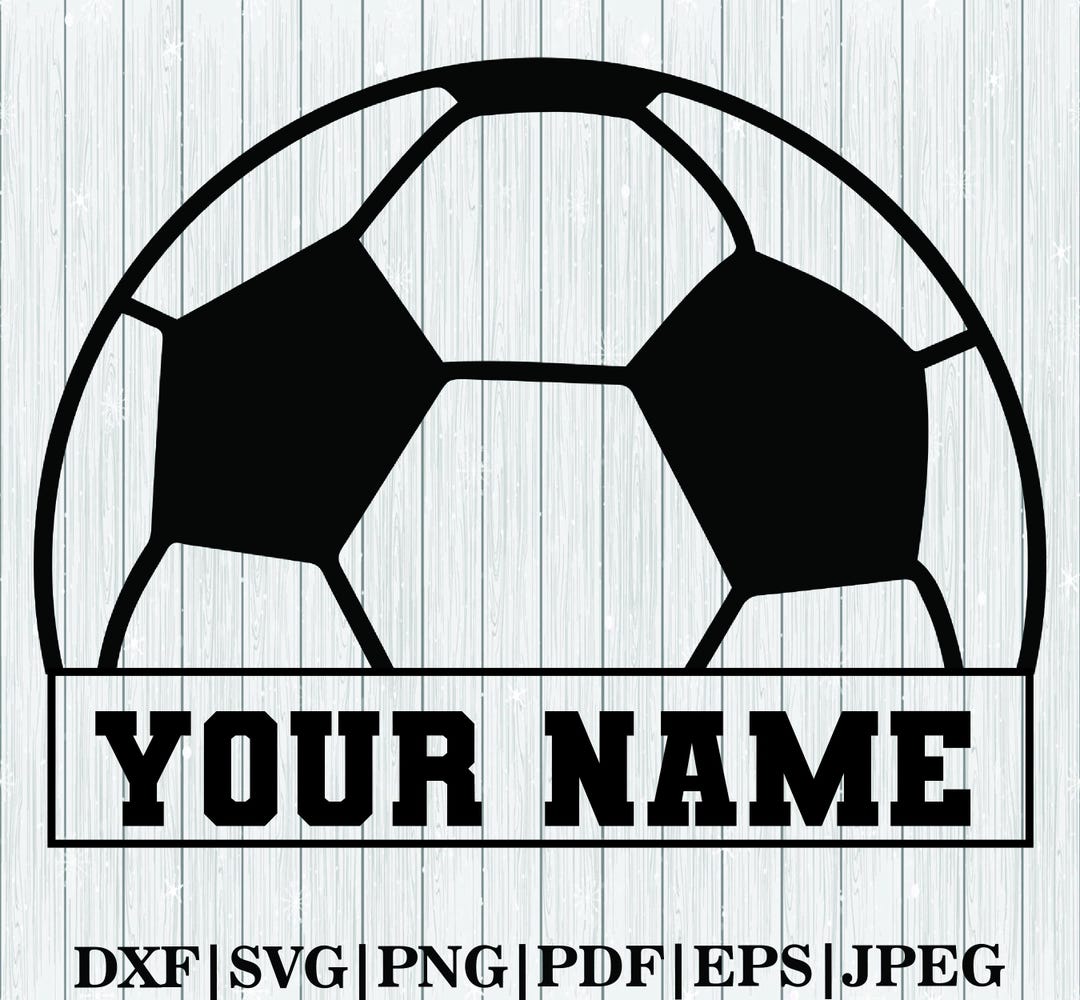 Soccer Monogram Svg, Soccer Monogram Cut Files for Cricut, Soccer ...