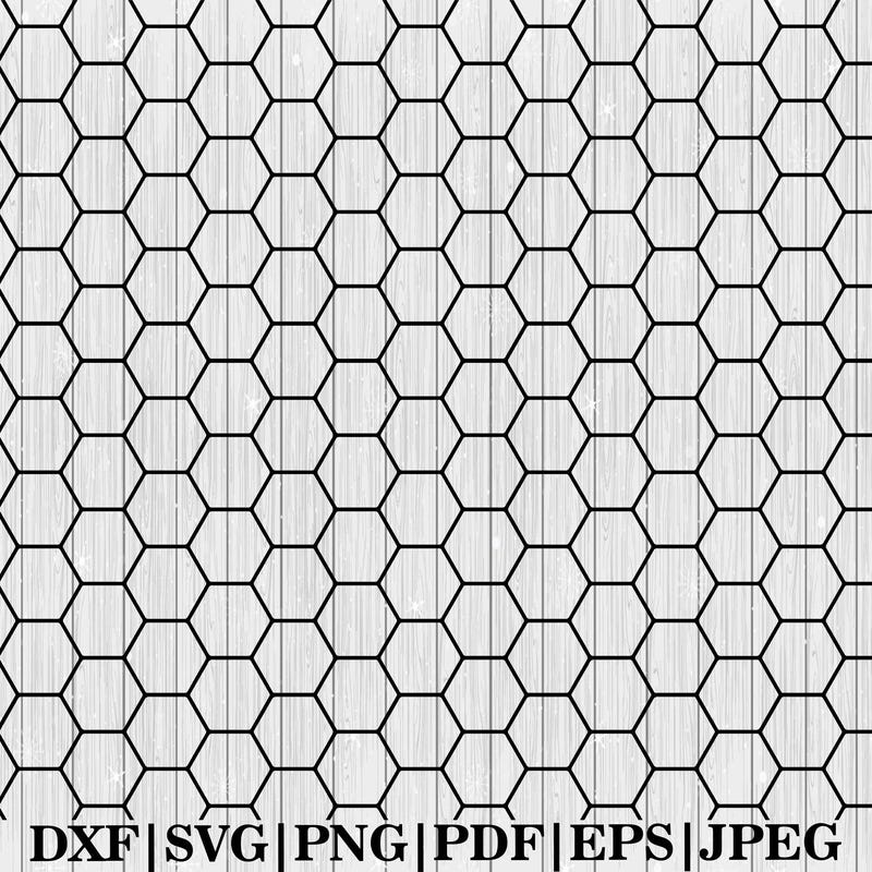 Honeycomb Pattern Svg - Etsy