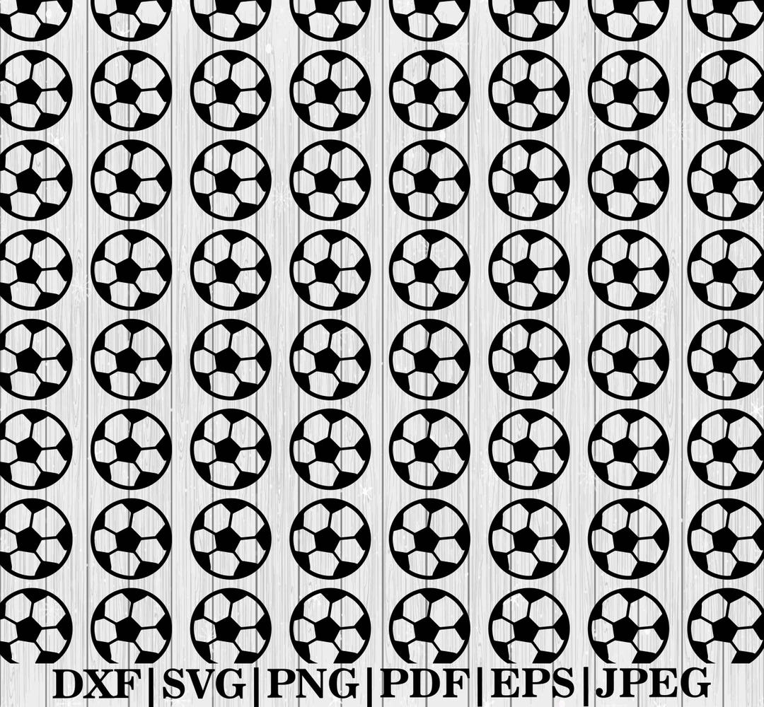 Soccer Ball Pattern Svg, Soccer Pattern Svg, Soccer Ball Pattern Cut ...