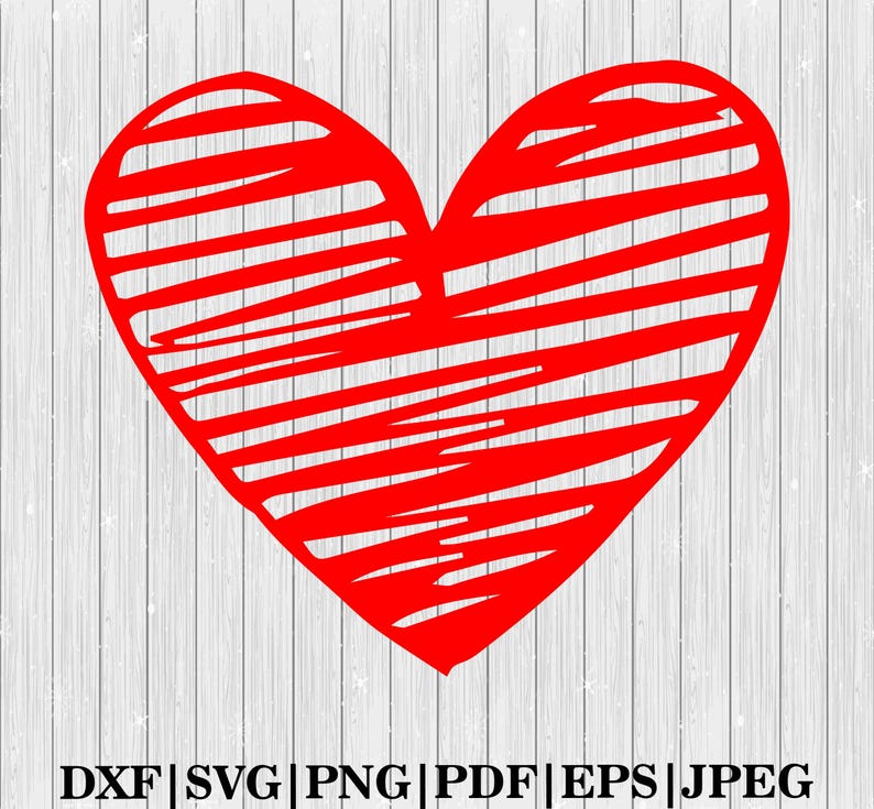 Red Hearts Vector Graphics Bundle, Valentine's Day Clip Art (SVG, PNG ...