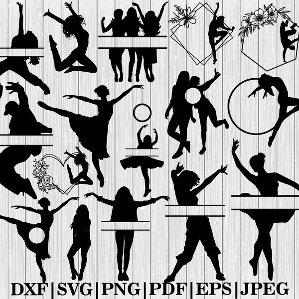 Dance Monogram - Etsy