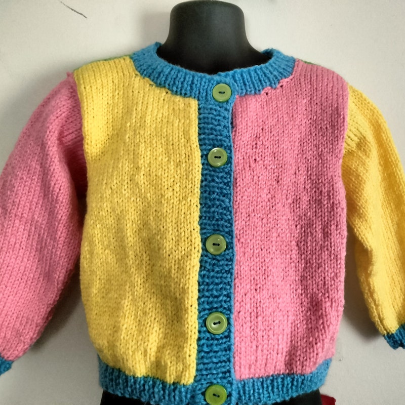 Colorblock Sweater - Etsy