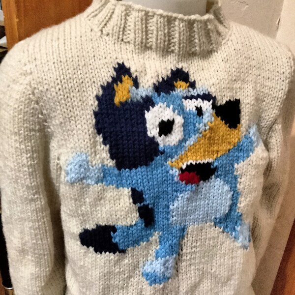 Bluey Girls Sweater - Etsy