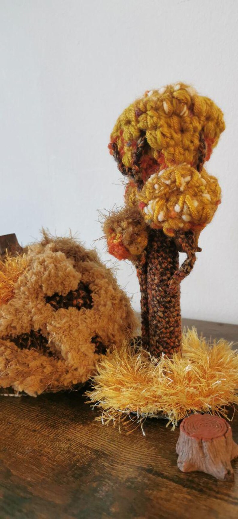 Handcrafted Waldorf Play Set: Tree & Animal Den - Perfect for ...