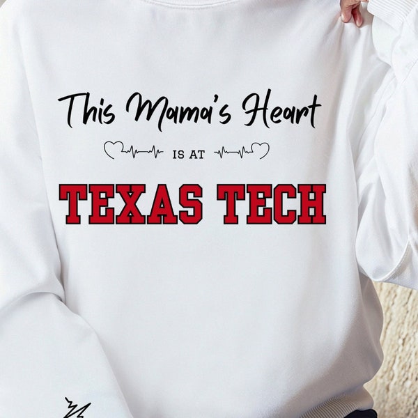 Texas Tech Mom Shirt - Etsy