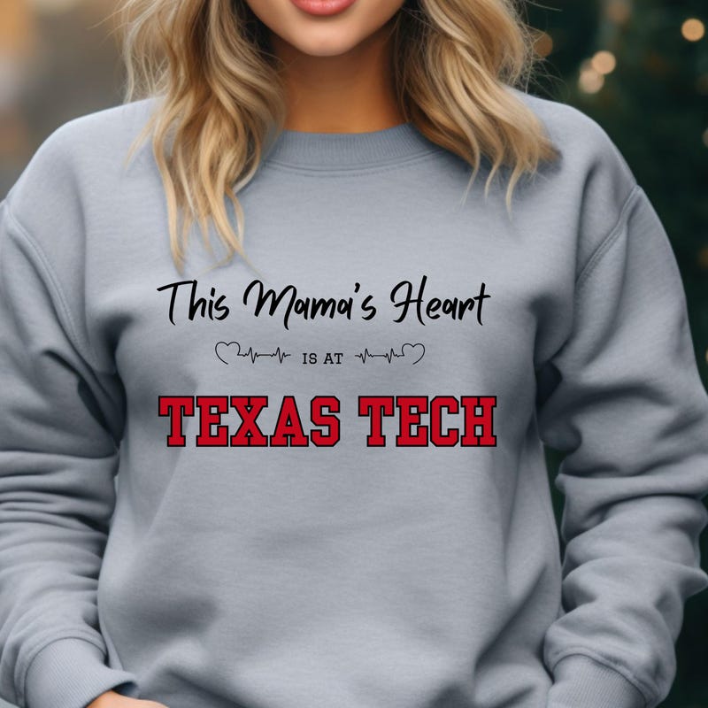 Texas Tech Mom Shirt - Etsy