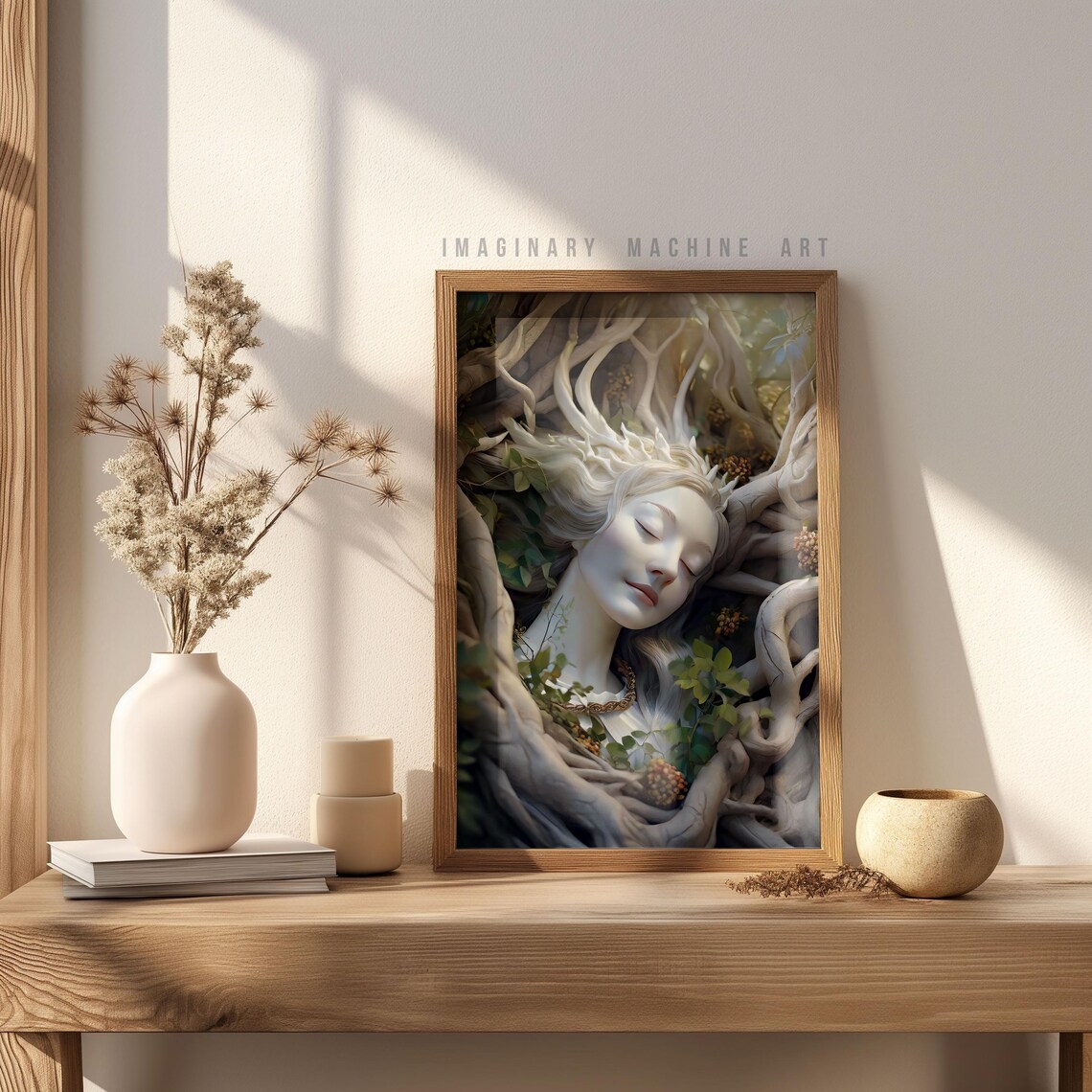 Tree Goddess, a Fantasy Wall Decor Print by Spagolla Mario. Surreal ...