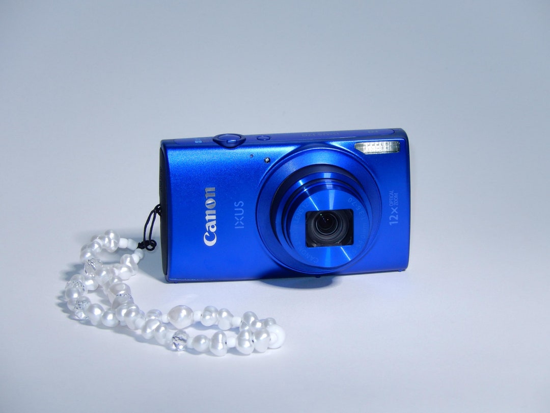 BOXED Blue Canon IXUS 170 Y2K Digital Camera 20mp W/ SD Card, Card ...