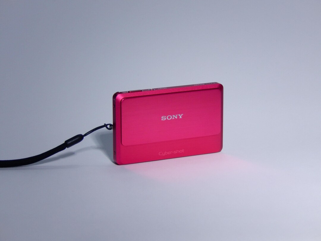 Pink Sony Cybershot TX9 Y2K Digital Camera W/ FREE Y2K Charm, SD Card ...