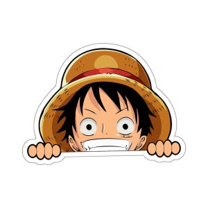 One Piece Luffy Sticker - Etsy