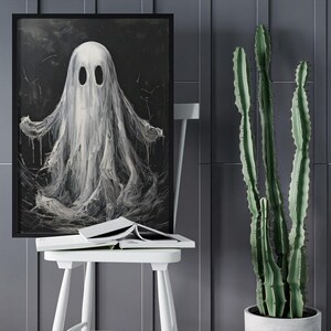 Halloween Wall Decor Set of 6 Spooky Posters Printable Halloween Wall ...