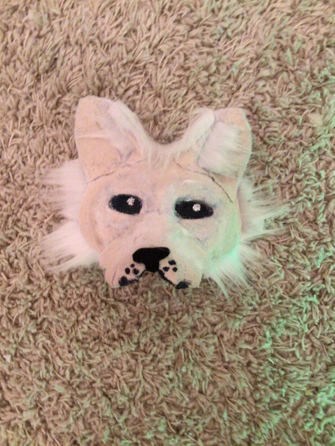 Samoyed Dog Mask - Etsy