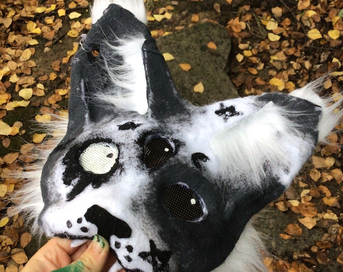Therian/quadrobics Mask - Etsy
