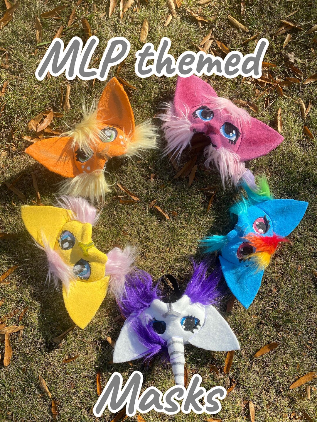 MLP Themed Masks - Etsy