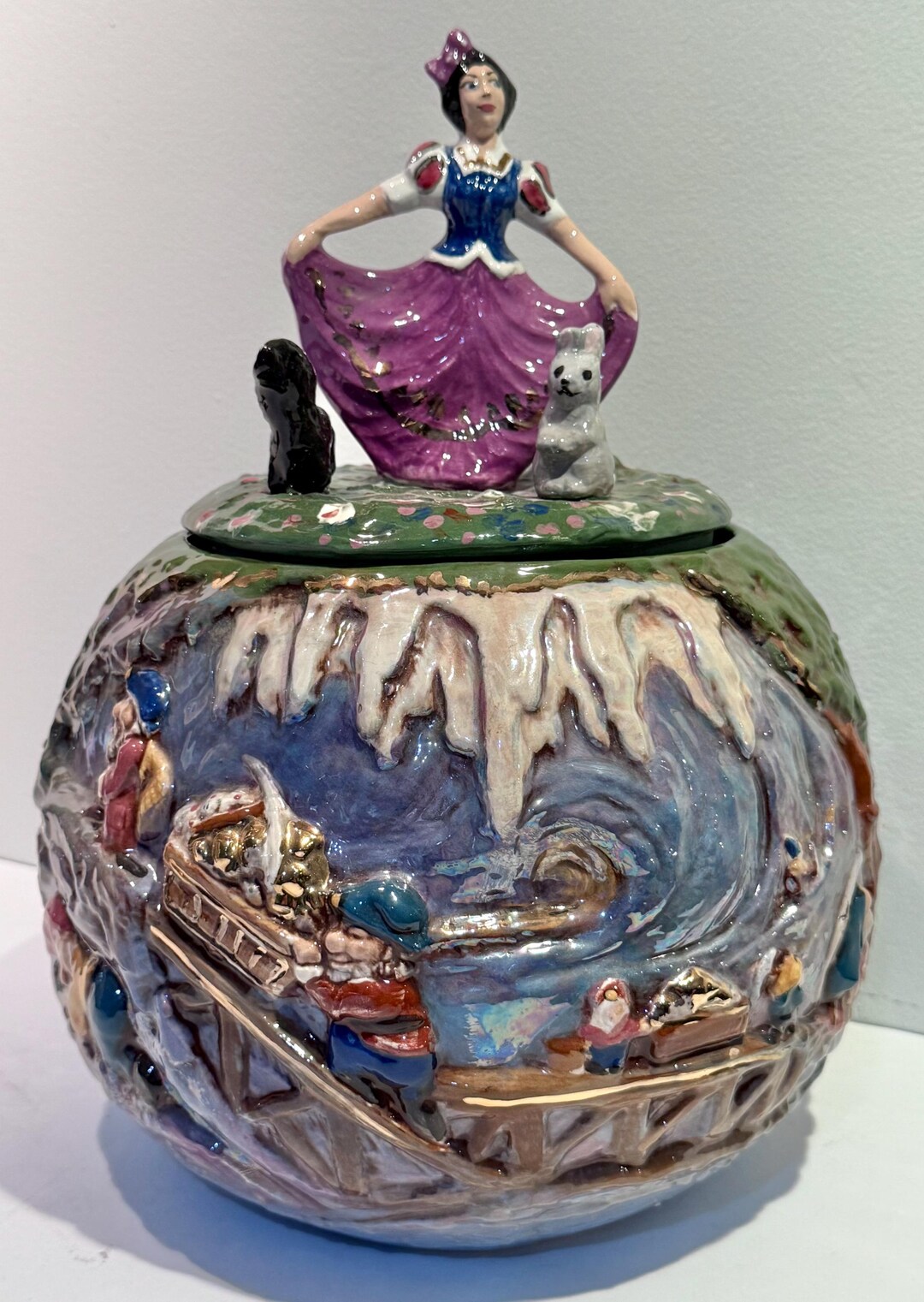 Rare Limited Edition Rick Wisecarver Snow White Cookie Jar - Etsy