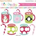 Holiday Mugs Clipart Clip Art Personal & Commercial Use | Etsy