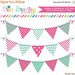 Clipart Banners Bunting Graphics Instant Download Clip Art in | Etsy