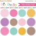 Digital Scrapbooking Clipart Clip Art Party Circles Personal | Etsy