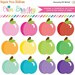Apple Clipart Teachers Clipart School Clip Art Food Clip | Etsy