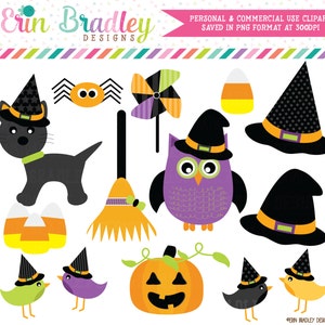 Halloween Friends Clipart Clip Art Personal & Commercial Use Instant ...