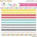 Colorful Scalloped Borders Clipart Commercial Use Clip Art | Etsy