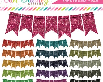 Soft Spring Bunting Clipart Commercial Use Banner Flag - Etsy
