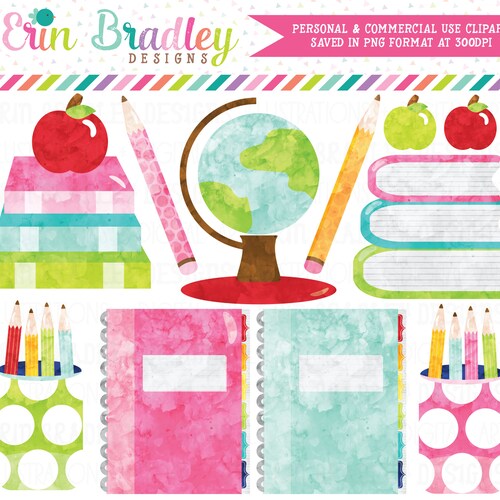 School Papers Clipart