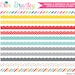 Colorful Scalloped Borders Clipart Commercial Use Clip Art Instant ...