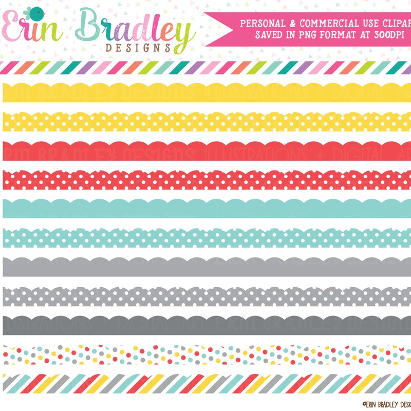 Scallop Border - Etsy