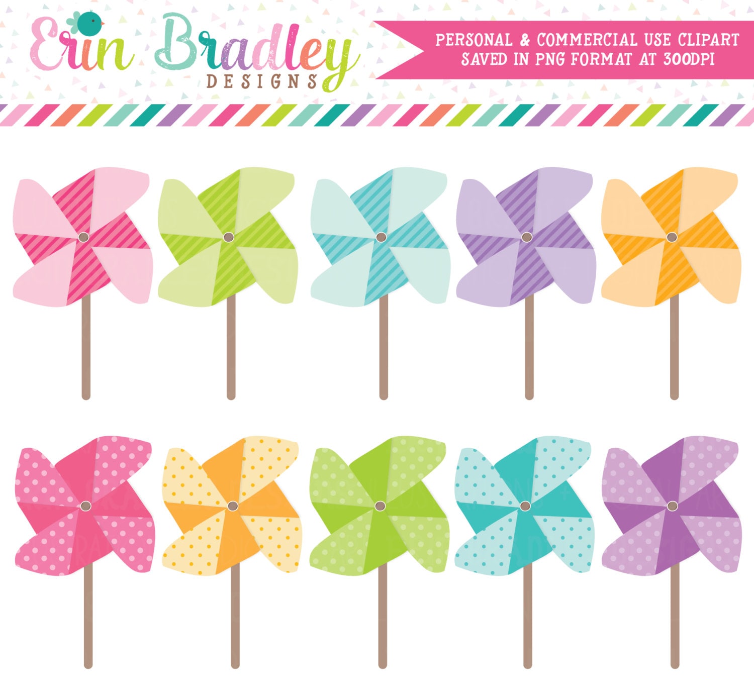 Pinwheel Clipart