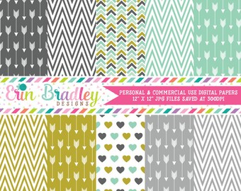 Gray Chevron Stripes - Etsy